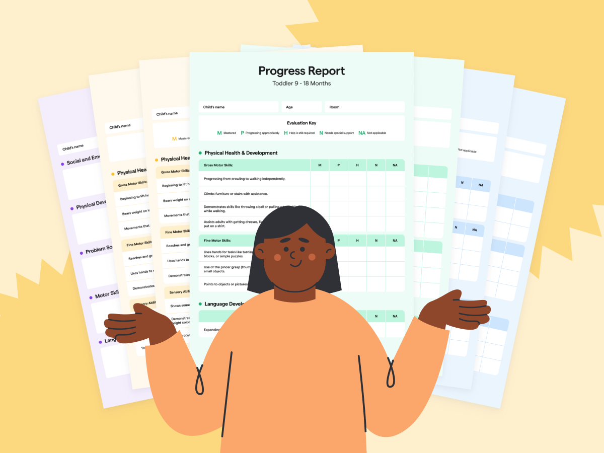 Progress reports in early childhood education | Famly